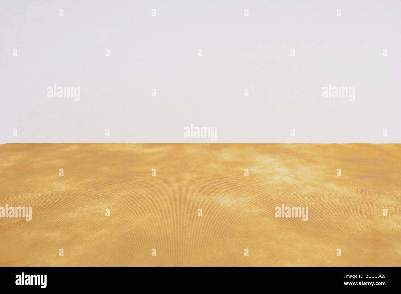 yellow paper backdrop on white Isolate background.for editing Finished ...