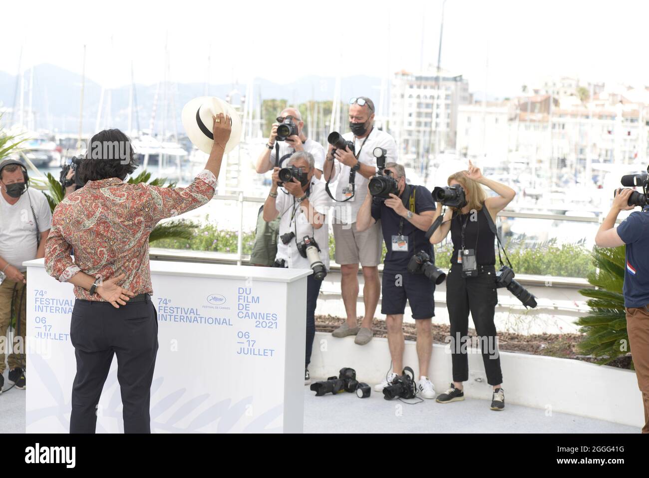 Invisible Demons photocall at the 74th Cannes Film Festival 2021 Stock ...
