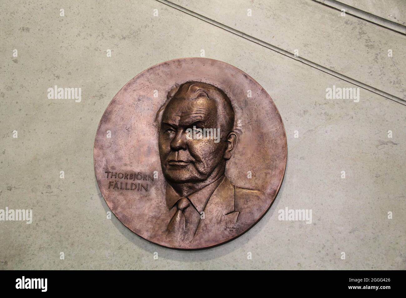 Swedish President or Prime minister Art Statute Stock Photo - Alamy