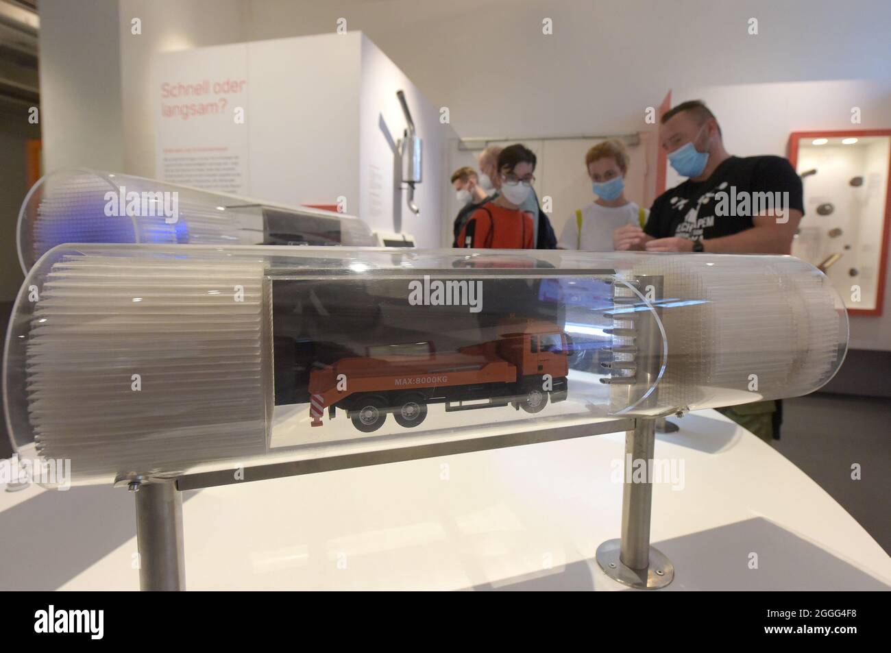 Vienna, Austria. 31st Aug, 2021. People visit Vienna Museum of Science ...