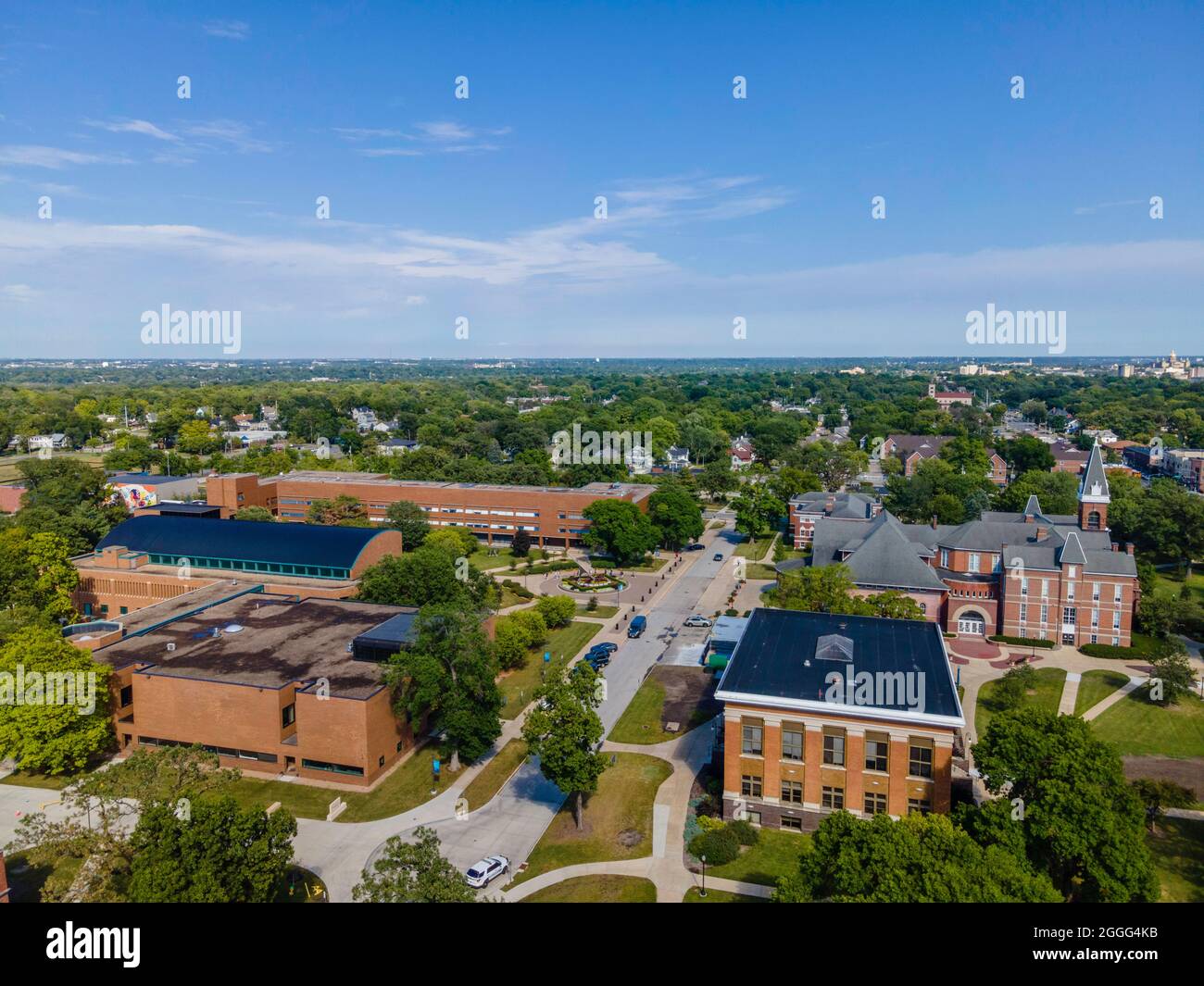 Cartwright hall aerial hi-res stock photography and images - Alamy