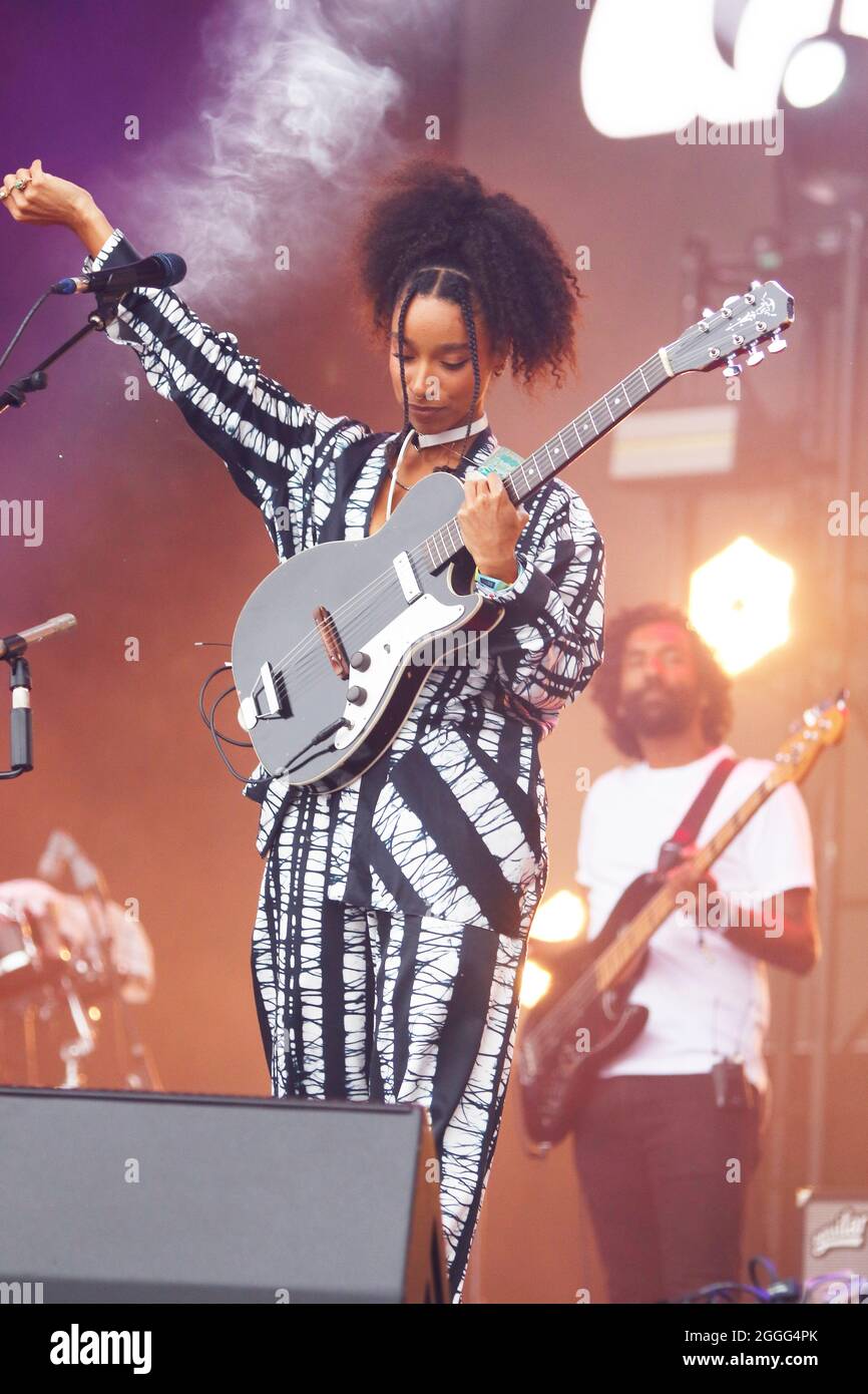 London UK 30th August 2021 - Lianne La Havas performance at All Points ...