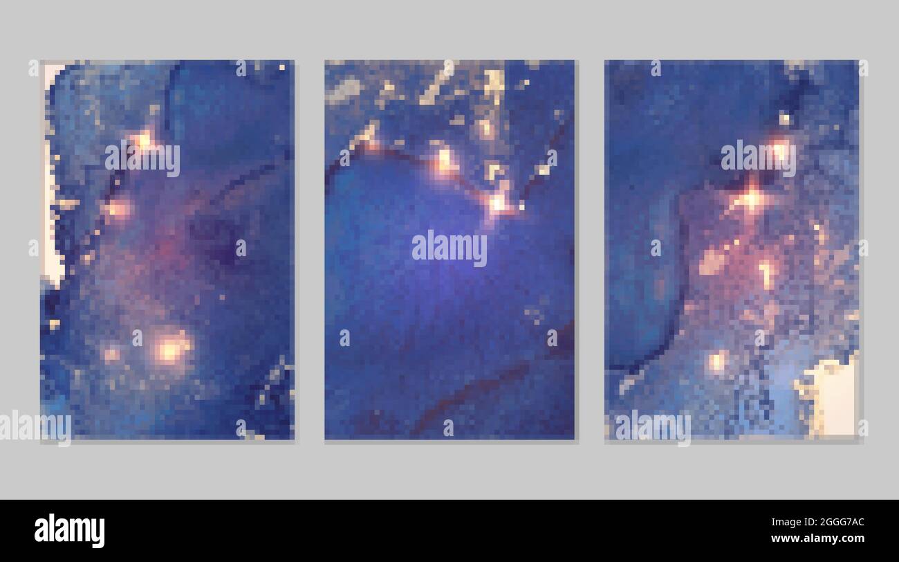 Navy blue gold marble hi-res stock photography and images - Alamy