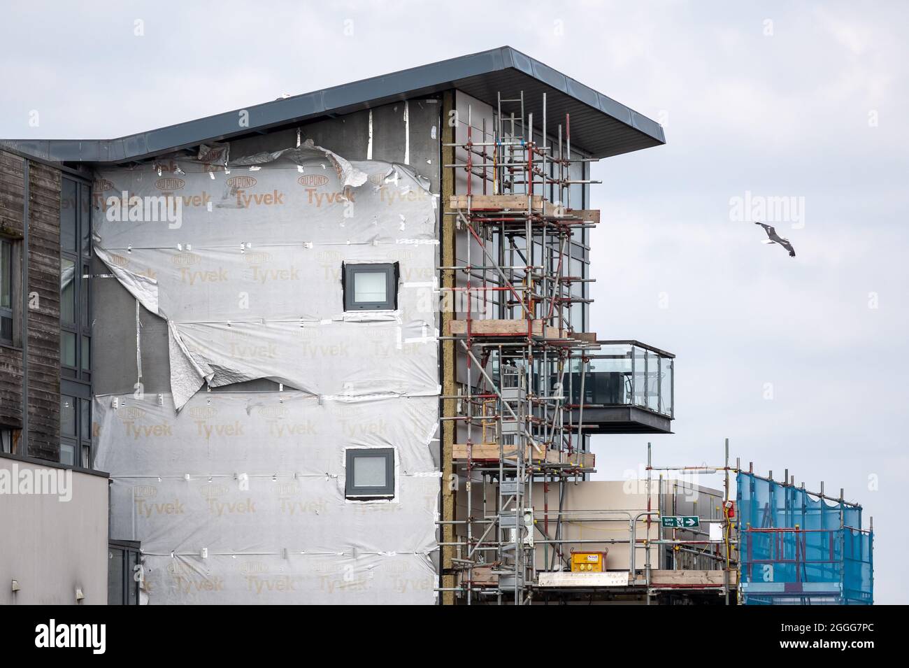 Cladding removed hi-res stock photography and images - Alamy