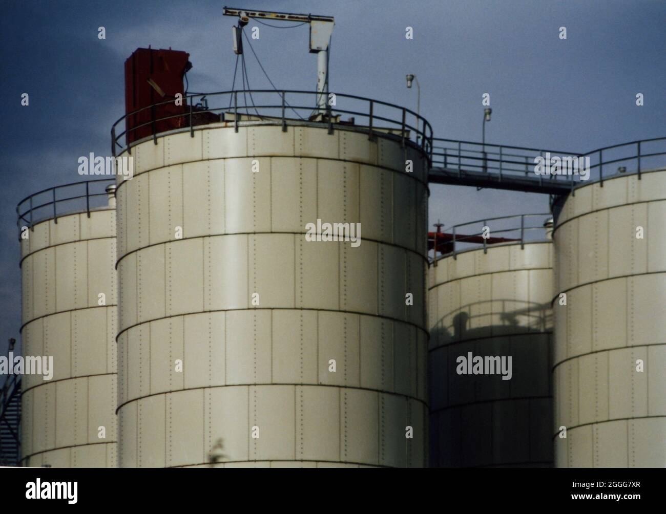 Industrial storage tanks Stock Photo - Alamy
