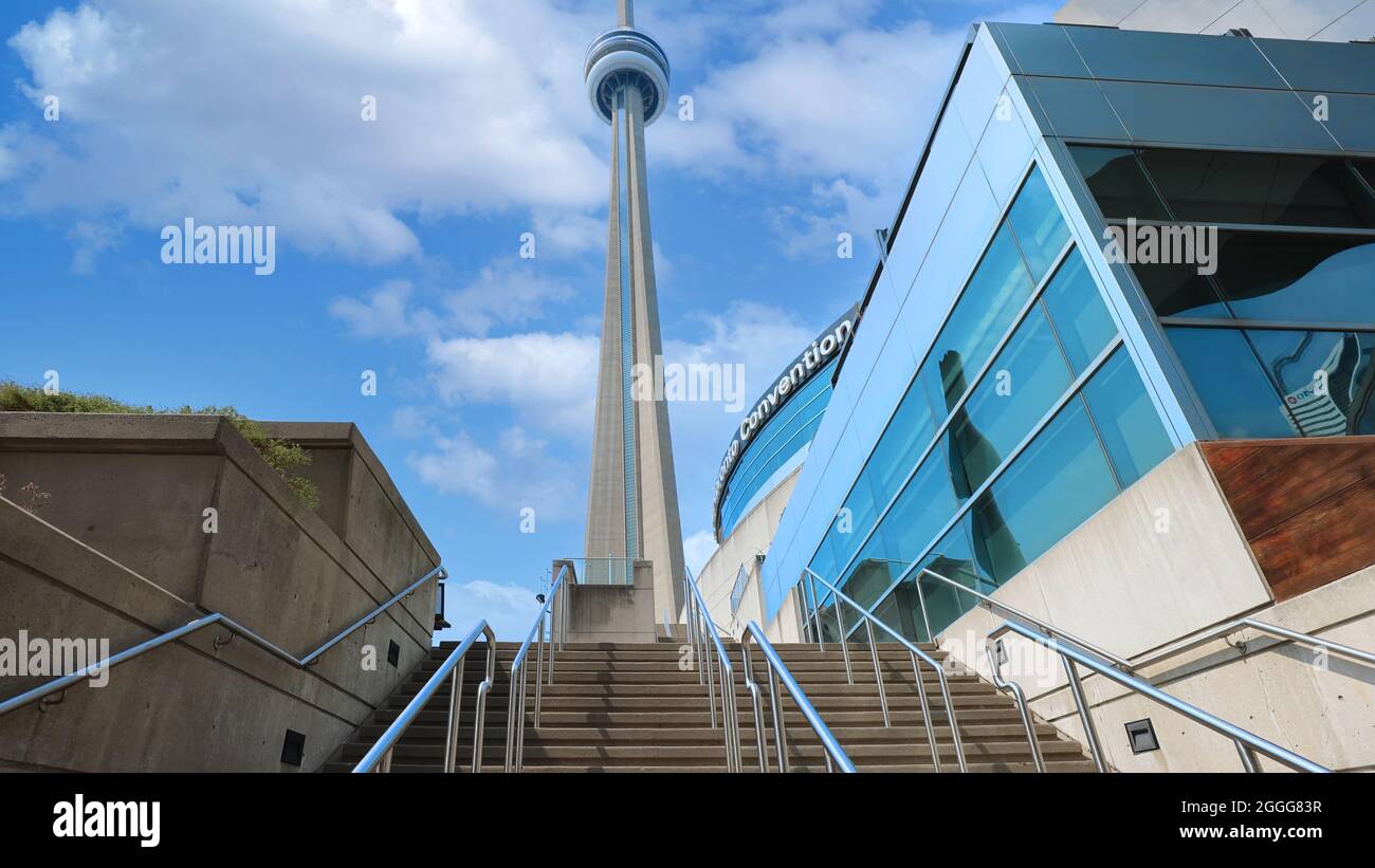 Cn tower from base hi-res stock photography and images - Alamy