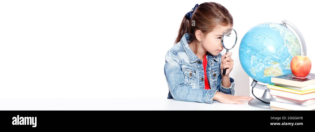 Back to school! Concept of education, reading and learning Stock Photo ...