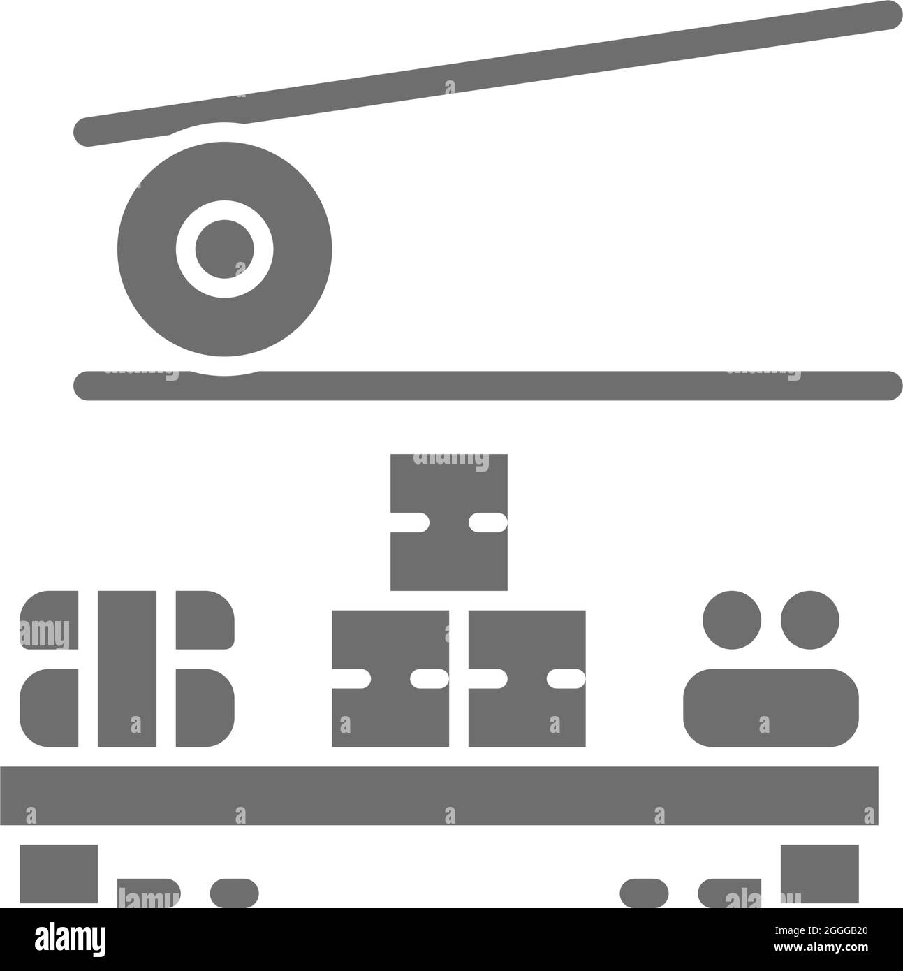 Tuna icon set outline Cut Out Stock Images & Pictures - Alamy