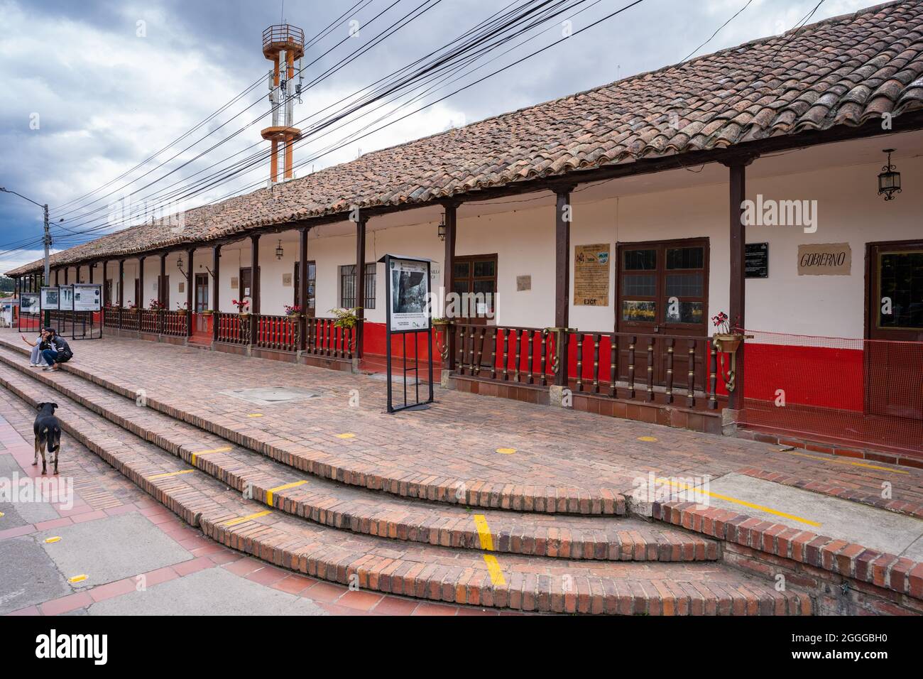 Tabio, Cundinamarca, Colombia, Sunday August 29, 2021. Typical ...