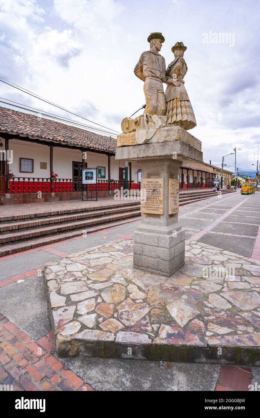 Tabio, Cundinamarca, Colombia, Sunday August 29, 2021. The sculpture ...