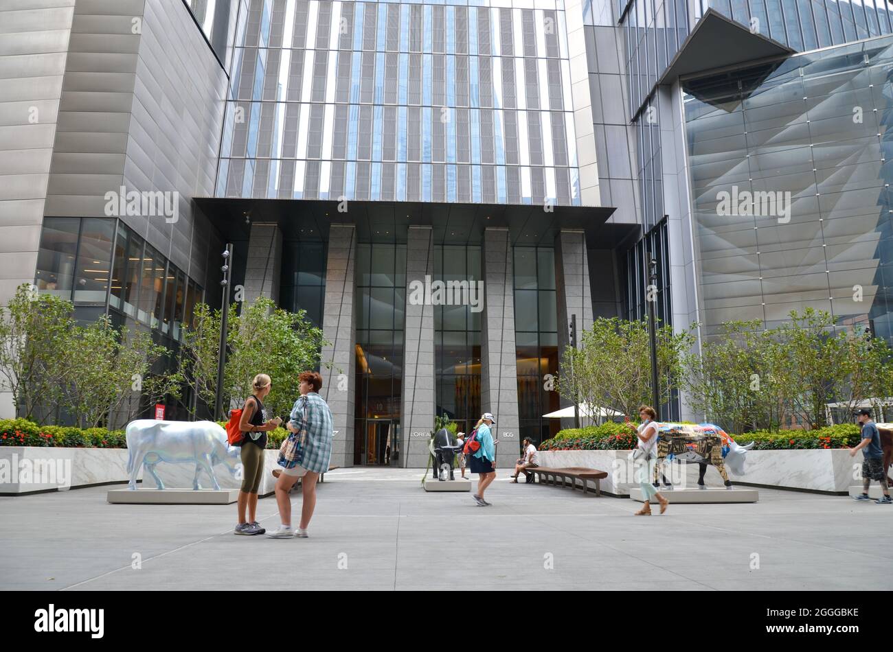 The Cow Parade returned after 20 years, public art exhibit is seen in ...