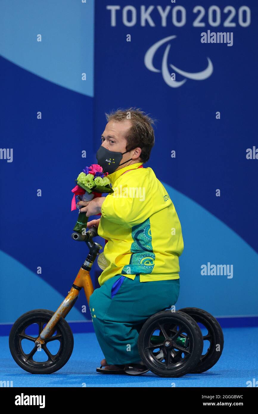 Tokyo, Japan. 31st Aug, 2021. Grant Patterson (AUS) Swimming : Men's ...