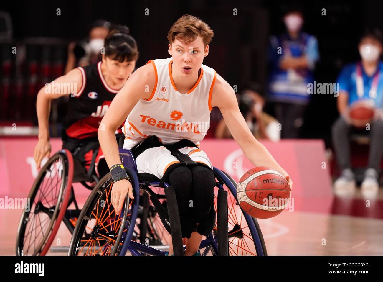 Tokyo, Japan. 31st Aug, 2021. Bo Kramer (NED) Wheelchair Basketball ...