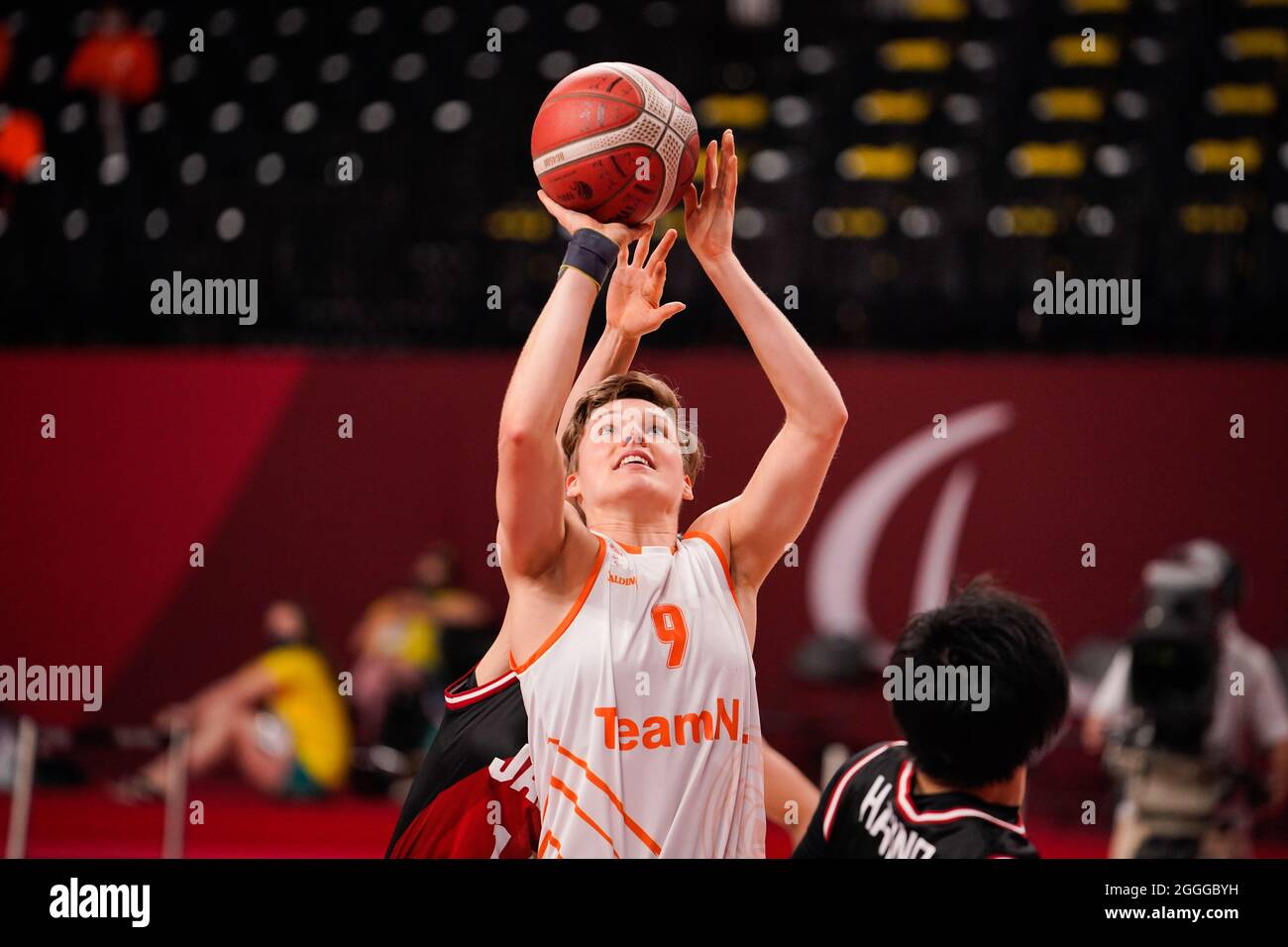 Tokyo, Japan. 31st Aug, 2021. Bo Kramer (NED) Wheelchair Basketball ...