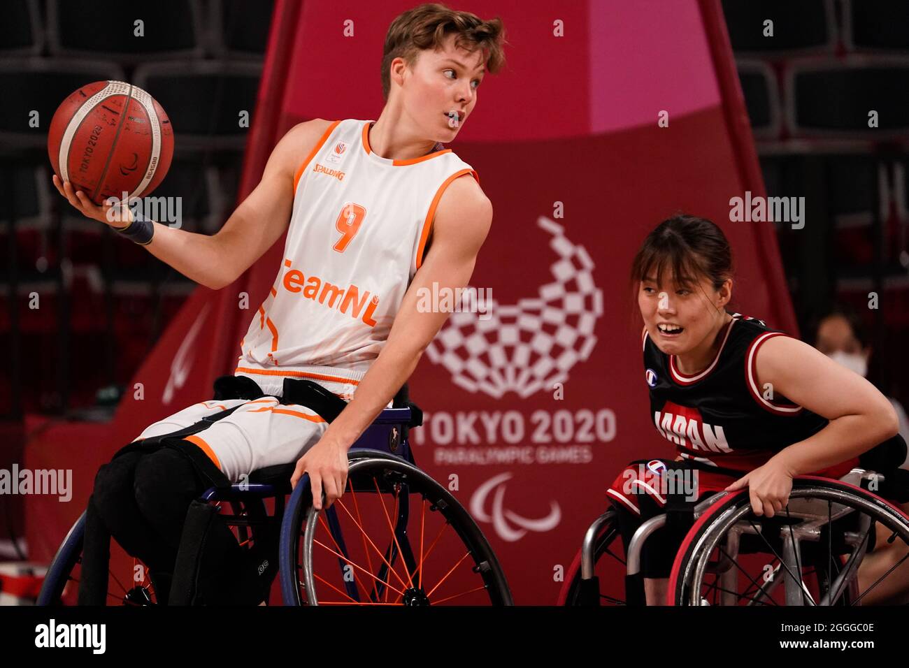 Tokyo, Japan. 31st Aug, 2021. Bo Kramer (NED) Wheelchair Basketball ...