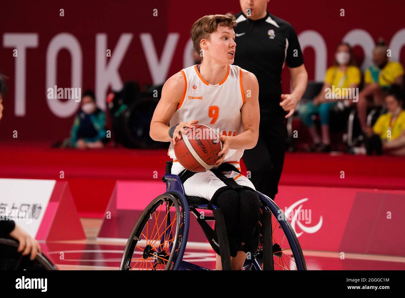 Tokyo, Japan. 31st Aug, 2021. Bo Kramer (NED) Wheelchair Basketball ...