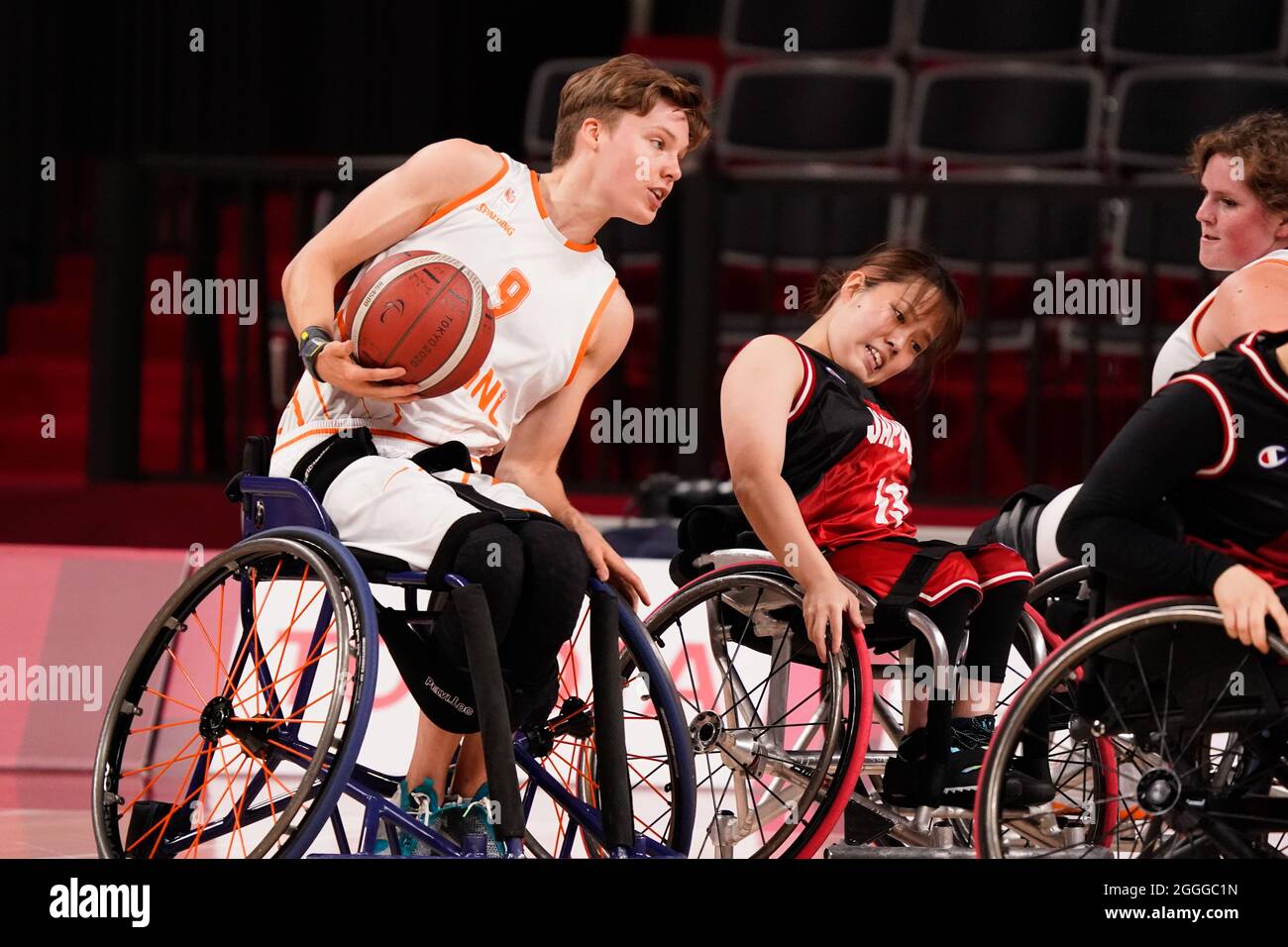 Tokyo, Japan. 31st Aug, 2021. Bo Kramer (NED) Wheelchair Basketball ...