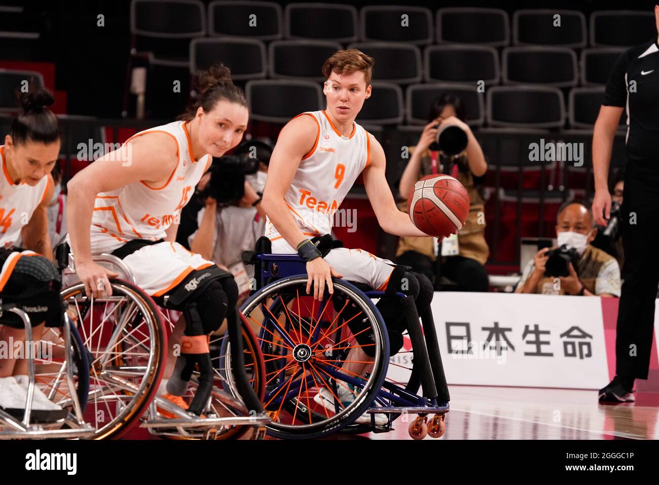 Tokyo, Japan. 31st Aug, 2021. Bo Kramer (NED) Wheelchair Basketball ...