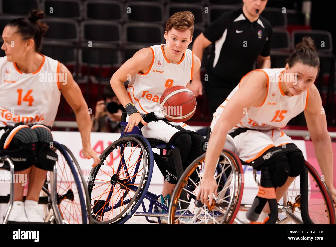 Tokyo, Japan. 31st Aug, 2021. Bo Kramer (NED) Wheelchair Basketball ...
