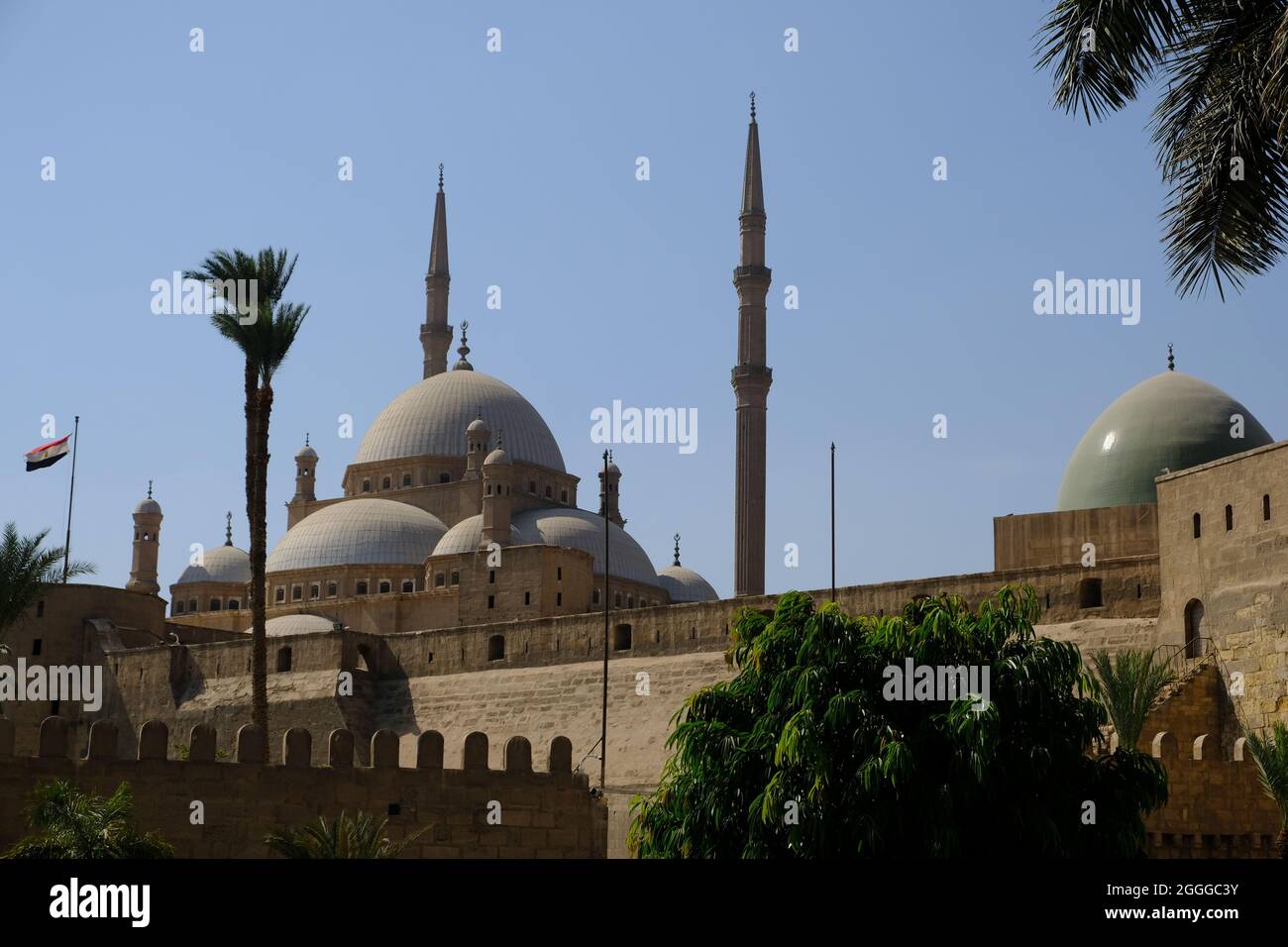 Egypt Cairo - Citadel of Cairo or Citadel - Mosque of Muhammad Ali ...