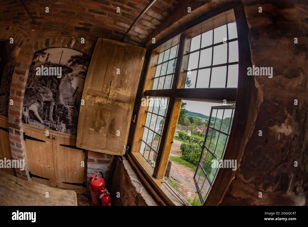 Kinver Edge and The Rock Houses, Inside One of the Rock Houses, Near ...