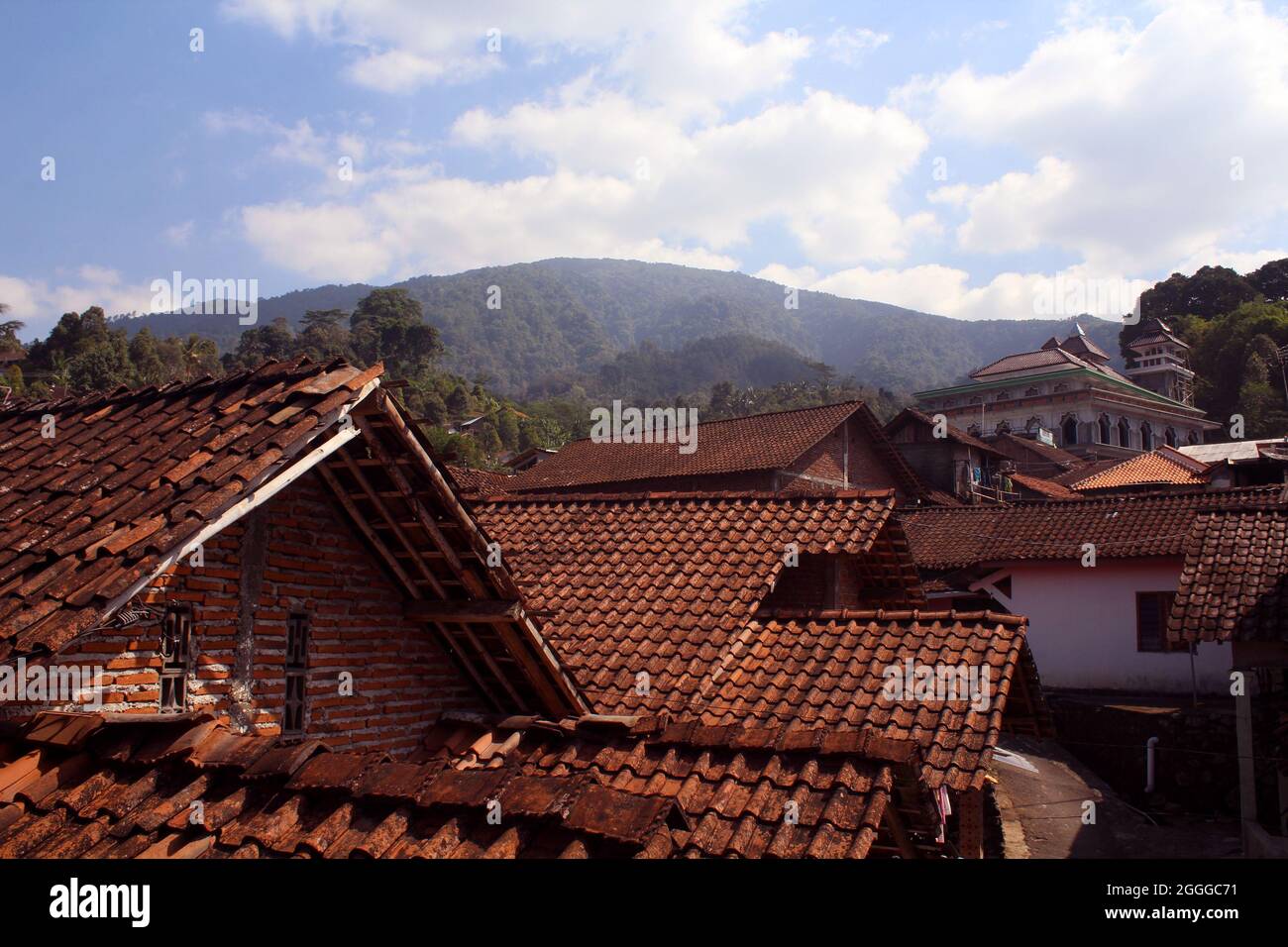 traditional village are build in the valley Stock Photo - Alamy