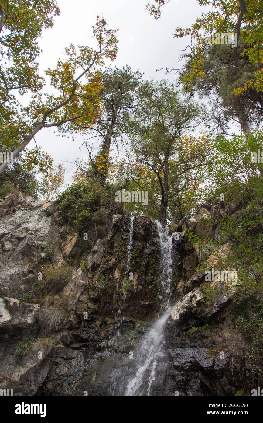 Millomeris waterfall cyprus hi-res stock photography and images - Alamy