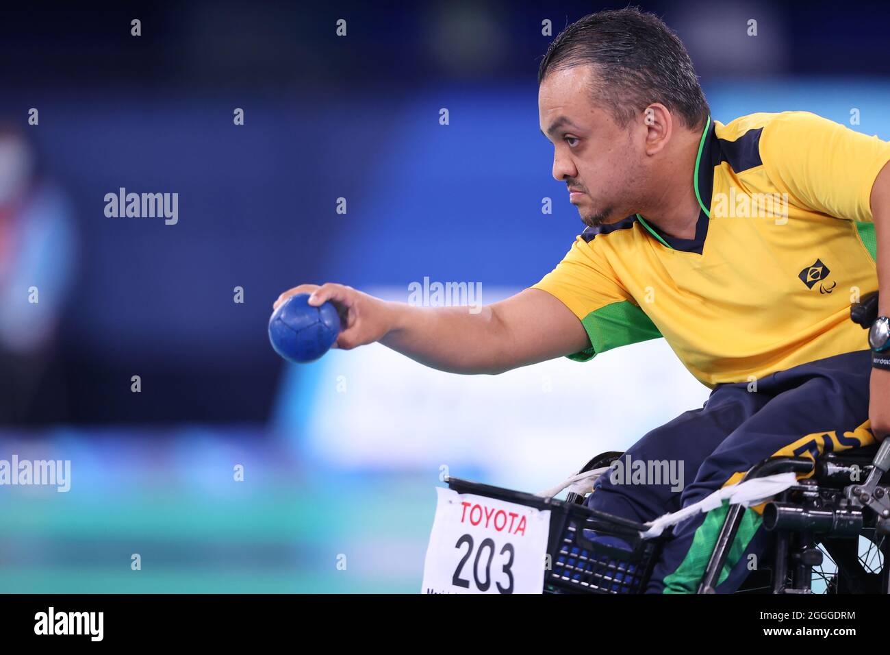 Tokyo, Japan. 1st Sep, 2021. Maciel Santos (BRA) Boccia : Mixed ...