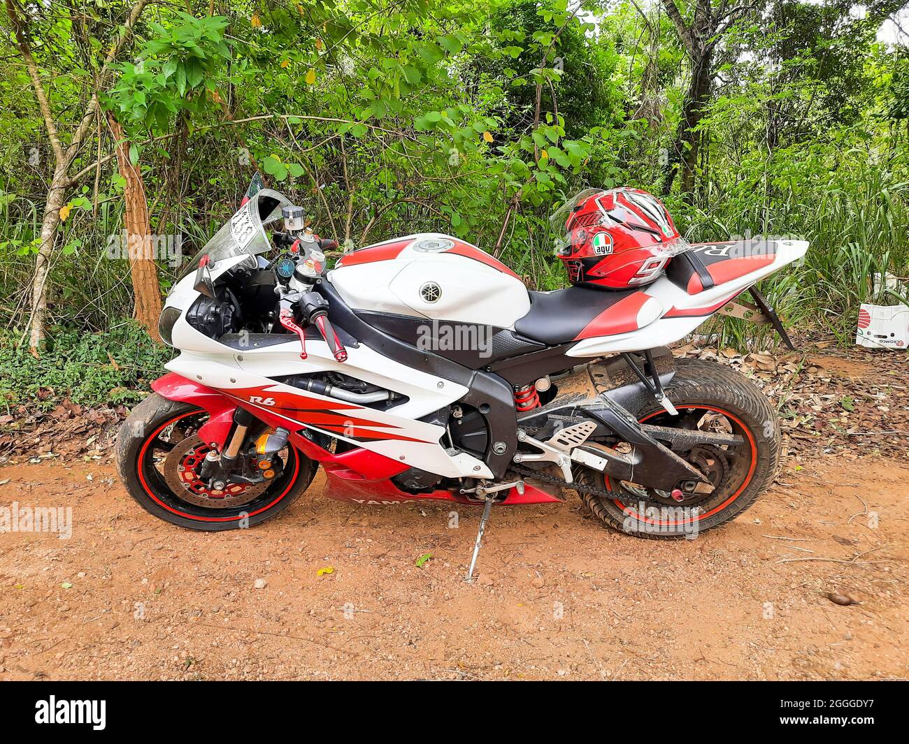 "Colombo, western province sri lanka - 08 01 2021 : Side View of a ...