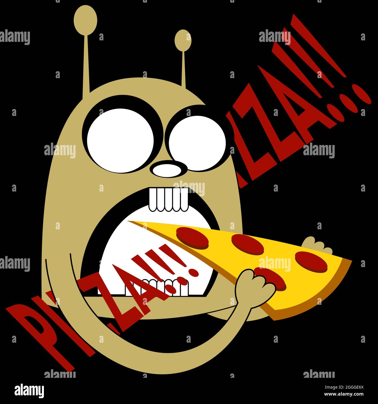 Alien 1 vector vectors hi-res stock photography and images - Alamy