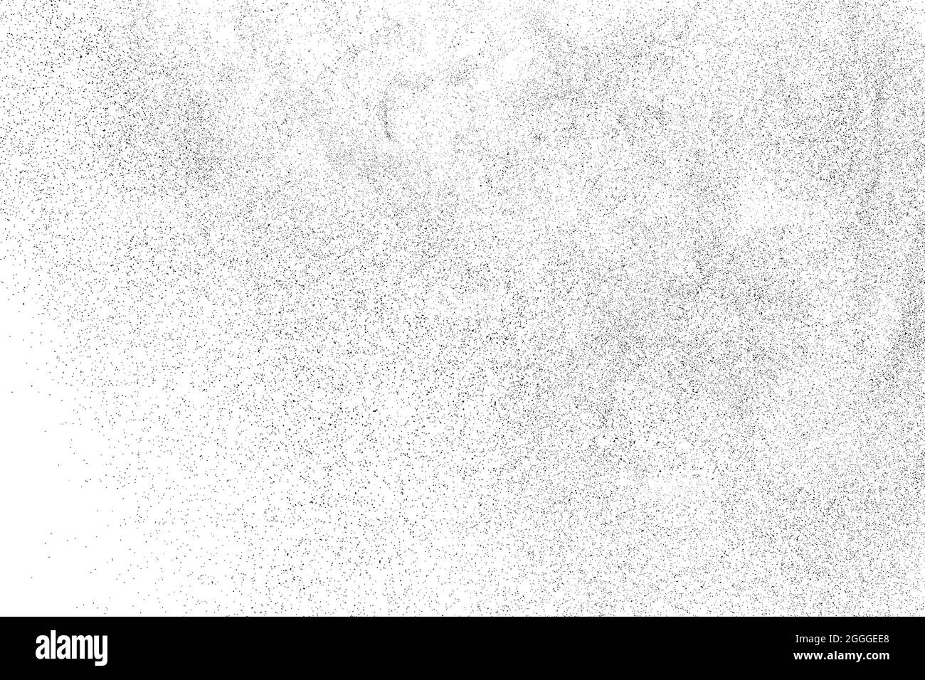 Distressed black texture. Dark grainy texture on white background. Dust ...