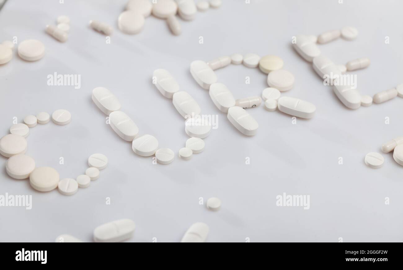 The word pills hi-res stock photography and images - Alamy
