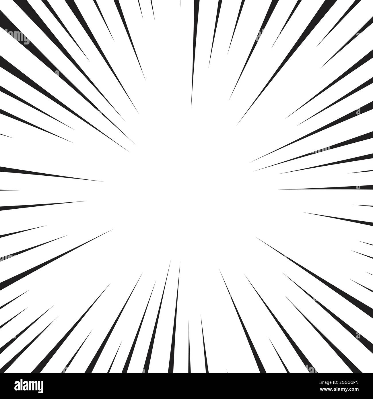 Comic book white and black radial lines background. Superhero action ...