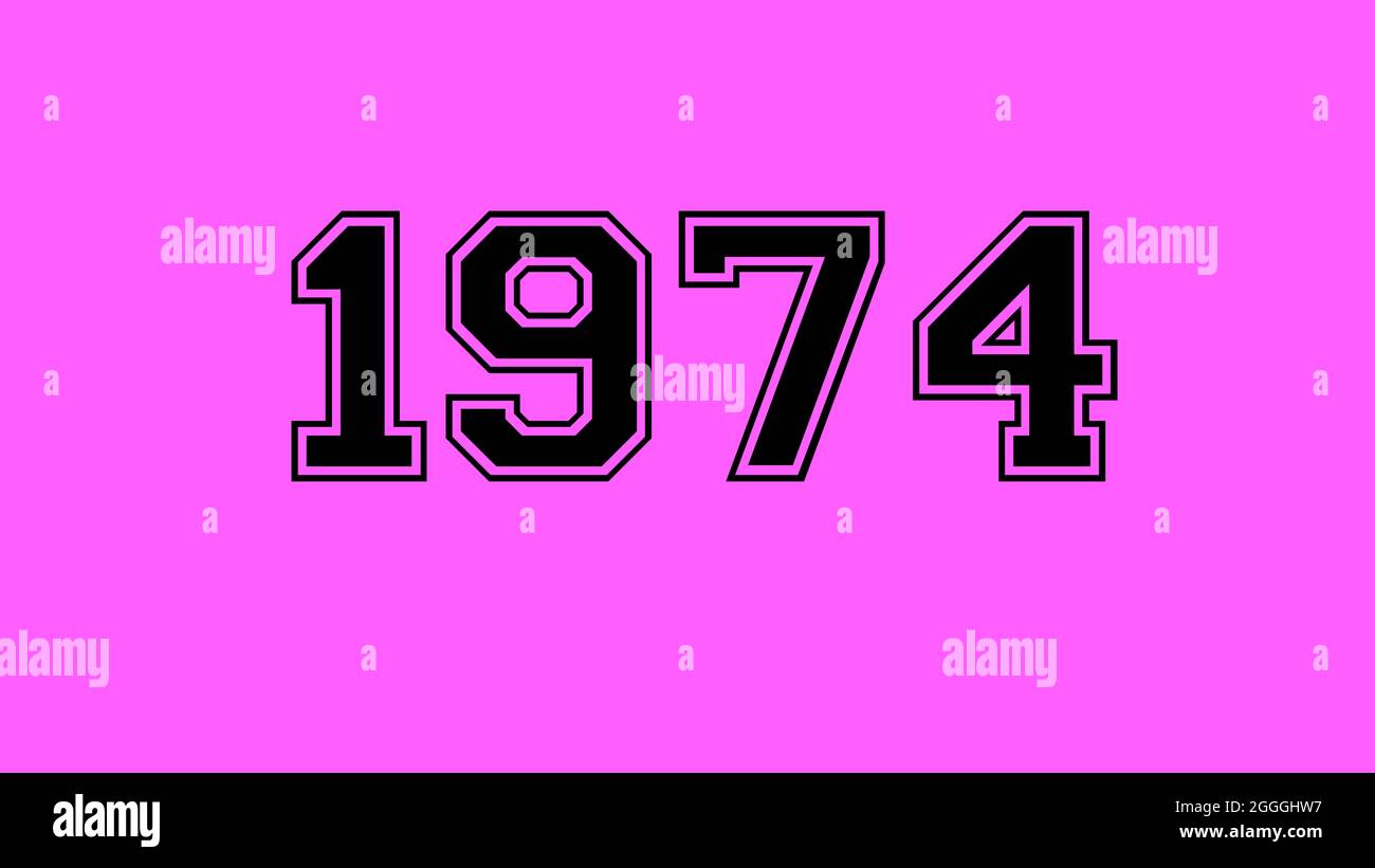 1974 year hi-res stock photography and images - Alamy