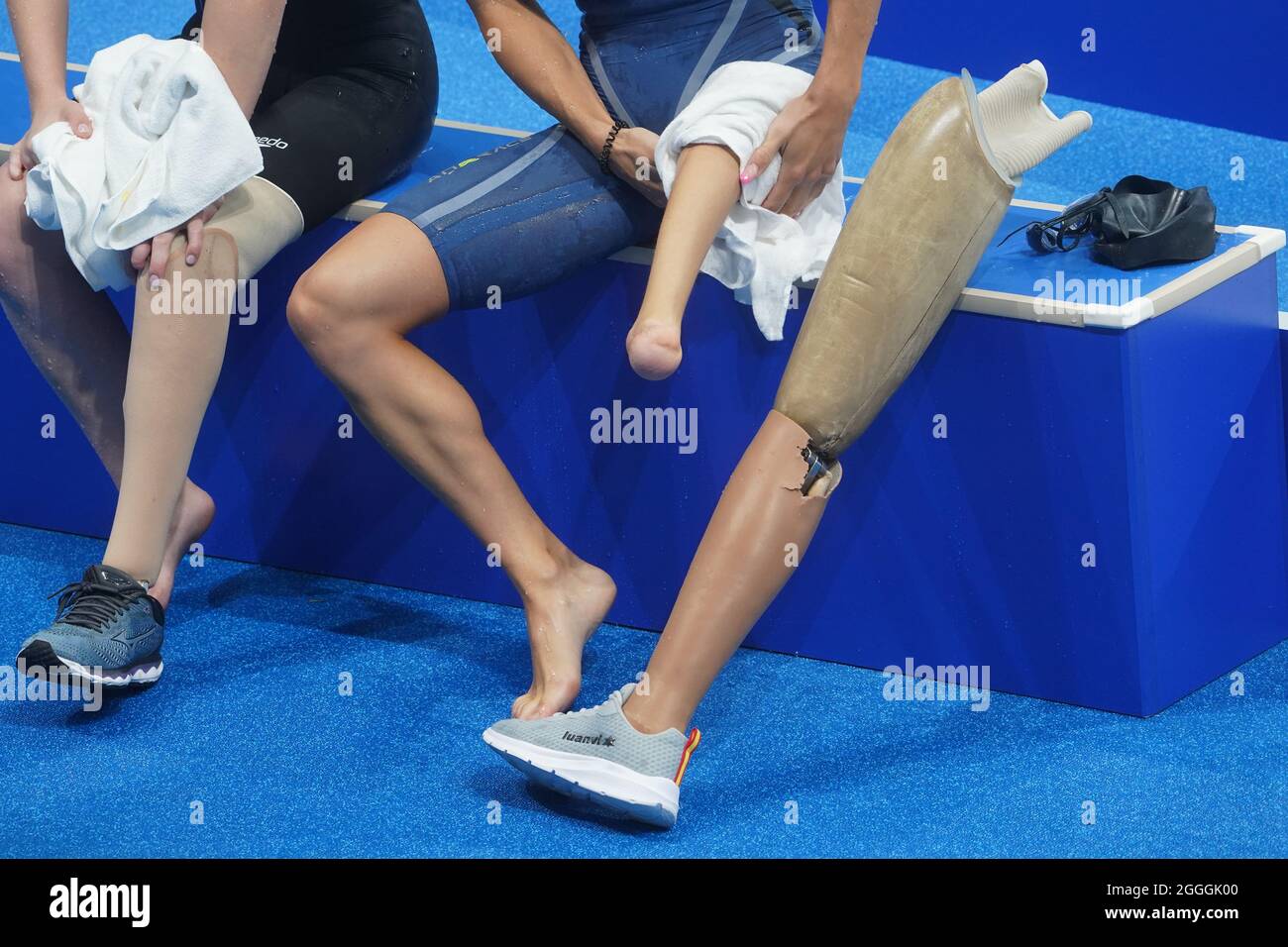 Tokio, Japan. 01st Sep, 2021. Paralympics: Para swimming, women, Heat ...