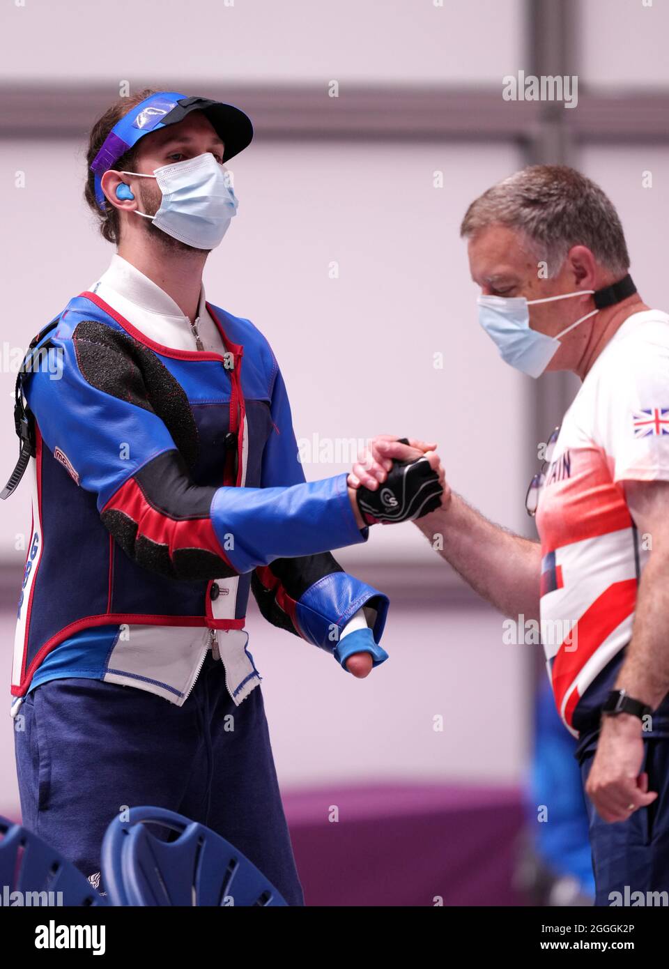 Great Britain's Tim Jeffery reacts after being eliminated from the R5 ...