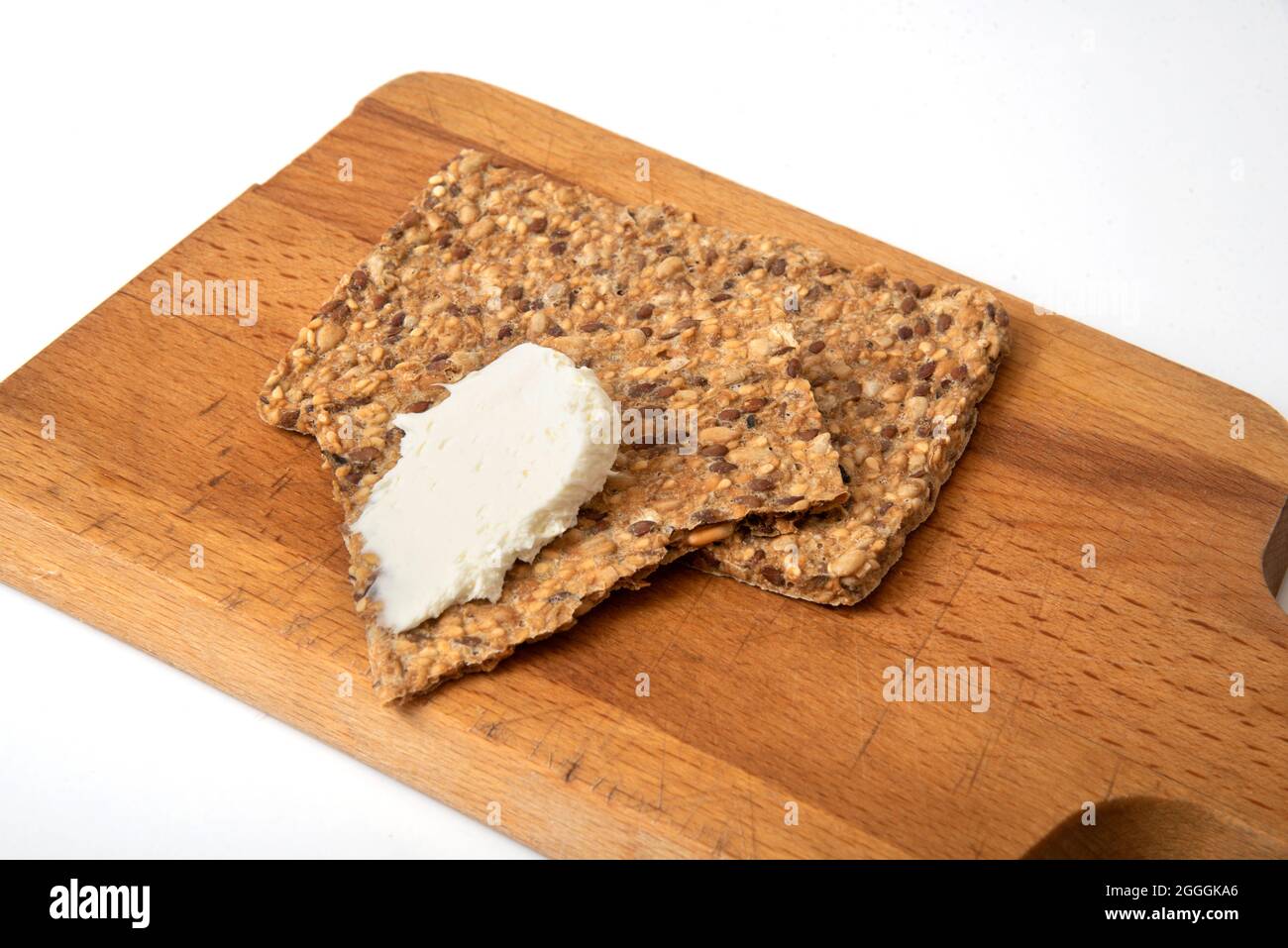 Gourmet gluten free flatbread crackers with sesame, flax and sunflower ...