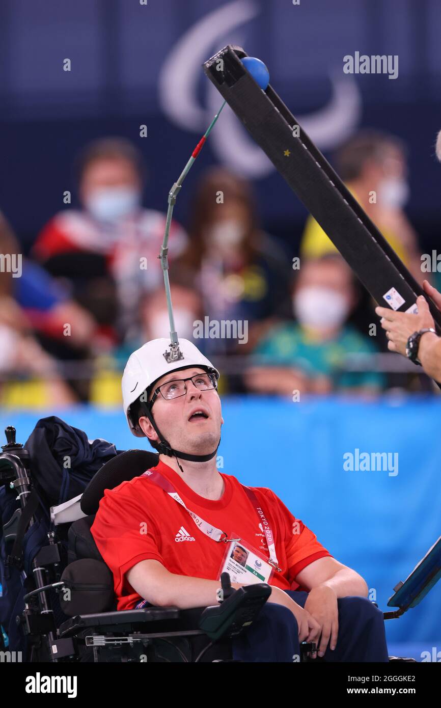 Tokyo, Japan. 1st Sep, 2021. Scott McCowan (GBR) Boccia : Mixed ...