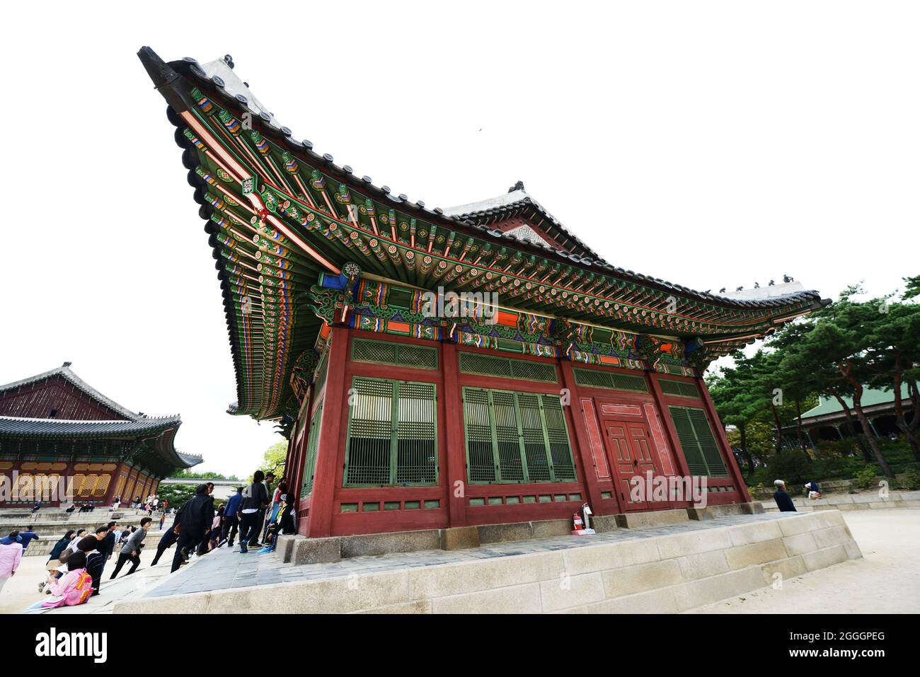 Deoksugung palace in Seoul, Korea Stock Photo - Alamy
