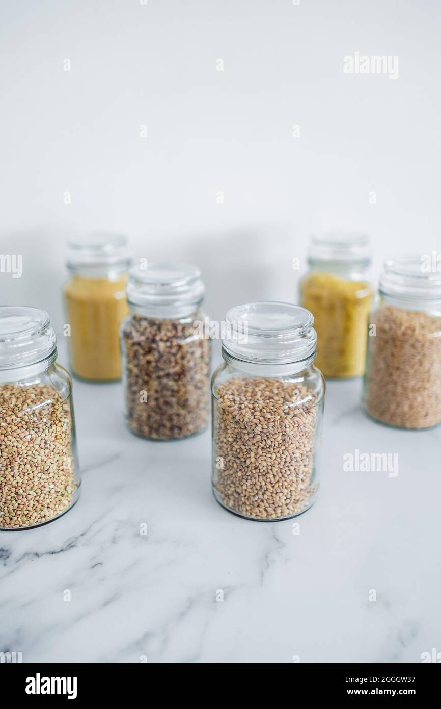 , concept of simple natural healthy ingredients Stock Photo - Alamy