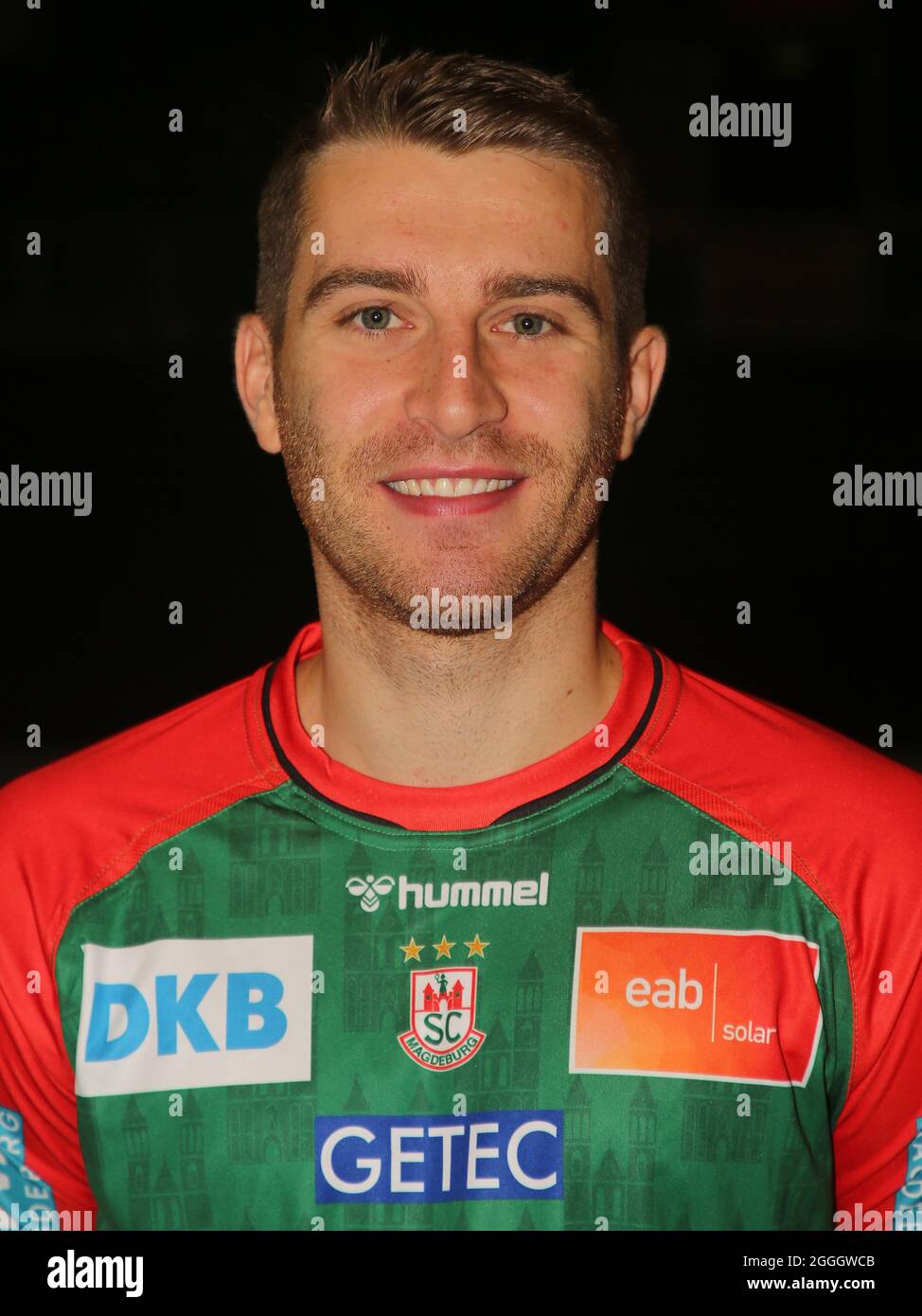 German Handball Player Lukas Mertens SC Magdeburg HBL Liqui Moly ...