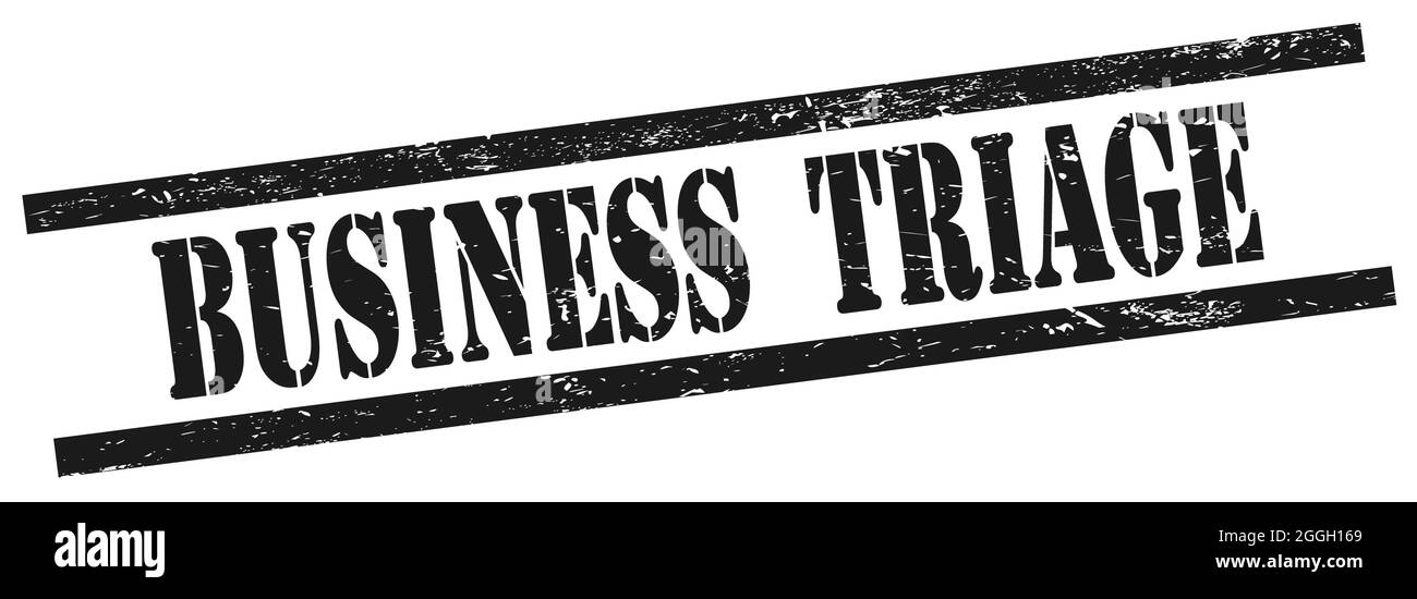 Business triage word hi-res stock photography and images - Alamy