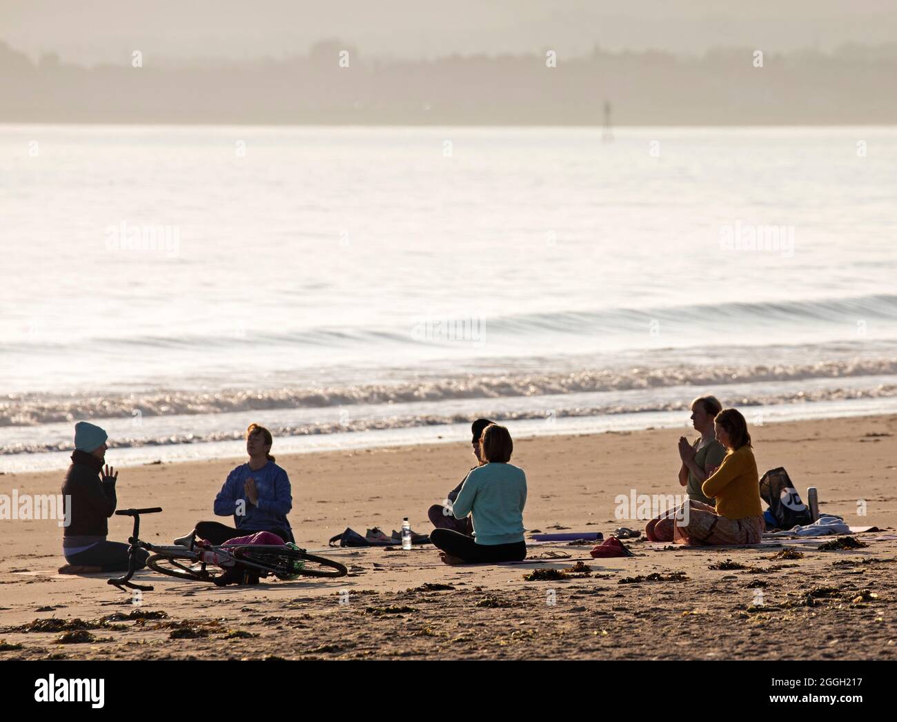 Portobello, Edinburgh, Scotland, UK weather. 1st September 2021. Sunny ...