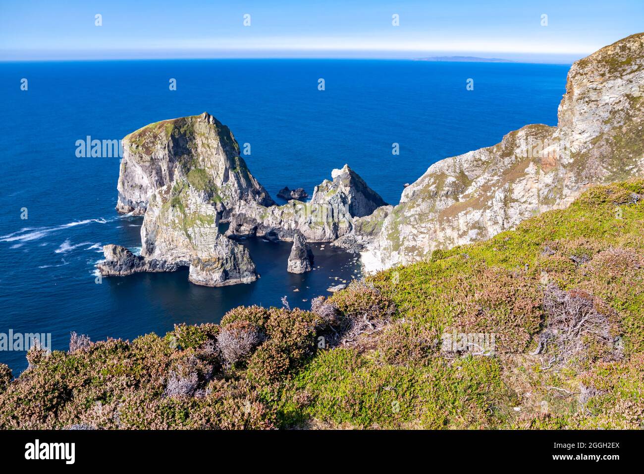 Tormore Island by Port between Ardara and Glencolumbkille in County ...