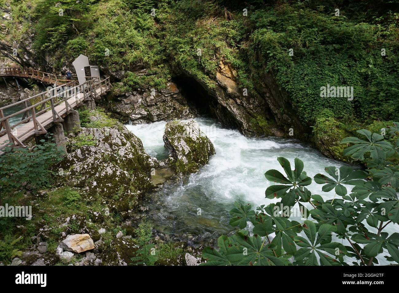 At the entrance of Vintgar Gorge in Bled, Slovenia 2020 Stock Photo - Alamy