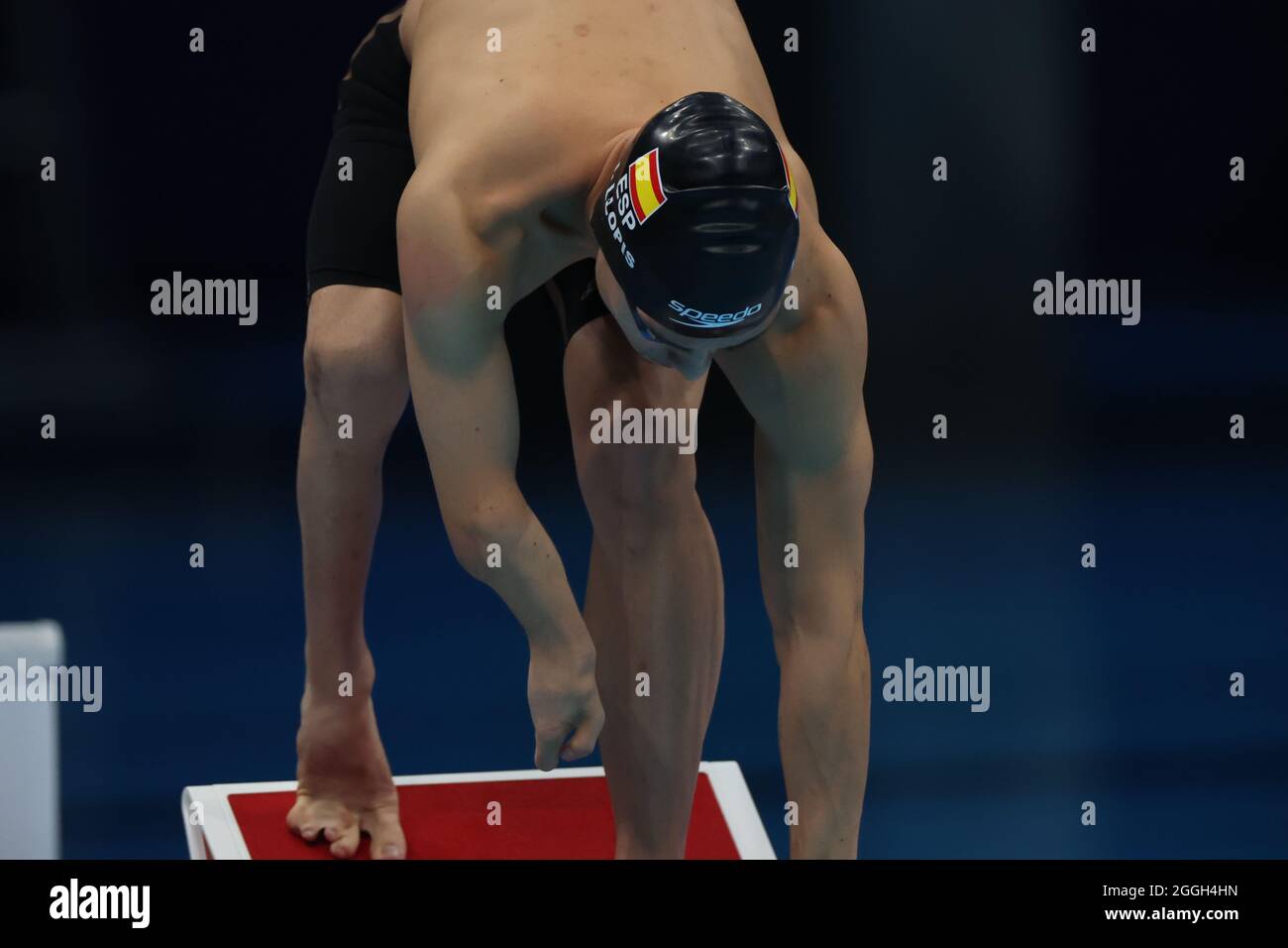 LLOPIS SANZ Inigo (ESP) competes in the Swimming : Men's 400m Freestyle ...