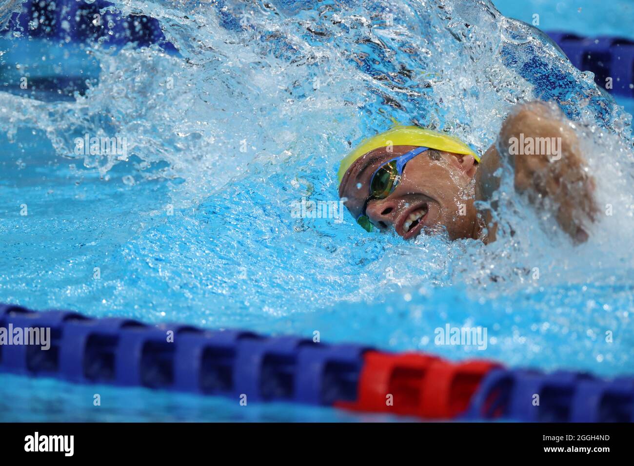 POPHAM Ben (AUS) competes in the Swimming : Men's 400m Freestyle - S8 ...