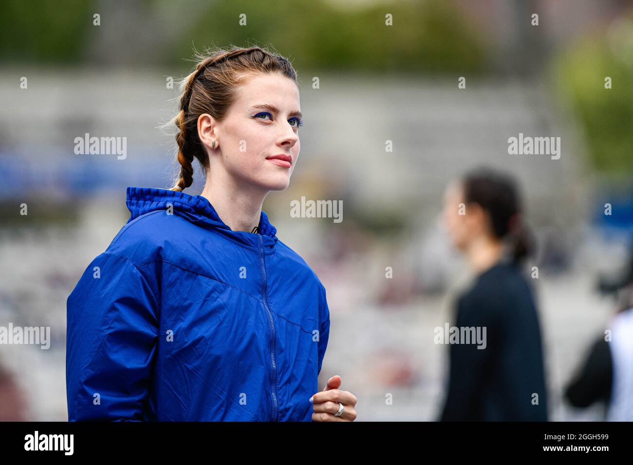 Yaroslava Mahuchikh (Women's High Jump) of Ukraine competes during the ...