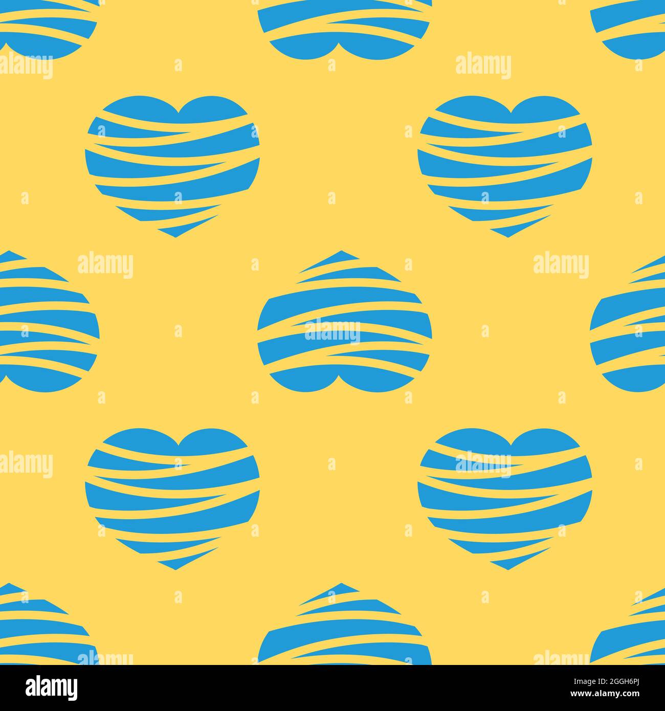 Heart seamless pattern, cute design textile fabric. Repeating pattern ...