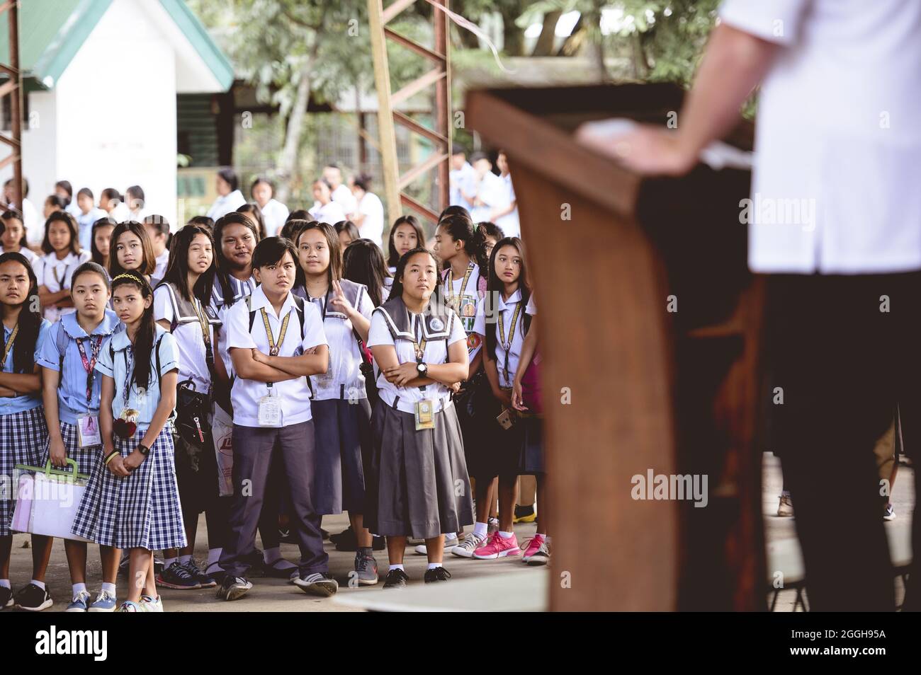 Philippines university students hi-res stock photography and images - Alamy